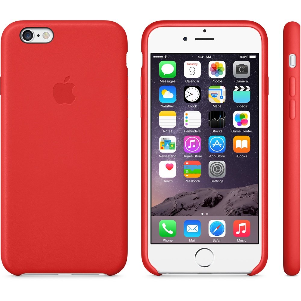 iAccessorize Premium Back Cover Case For Apple iphone 6 (Red): Amazon ...