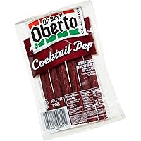 Amazon.com: Oberto Cocktail Pepperoni Flat Pack, 3-Ounce (Pack of 8 ...