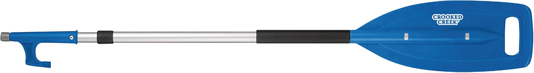 Amazon.com : Crooked Creek Telescoping Paddle with Boat Hook, 48in ...