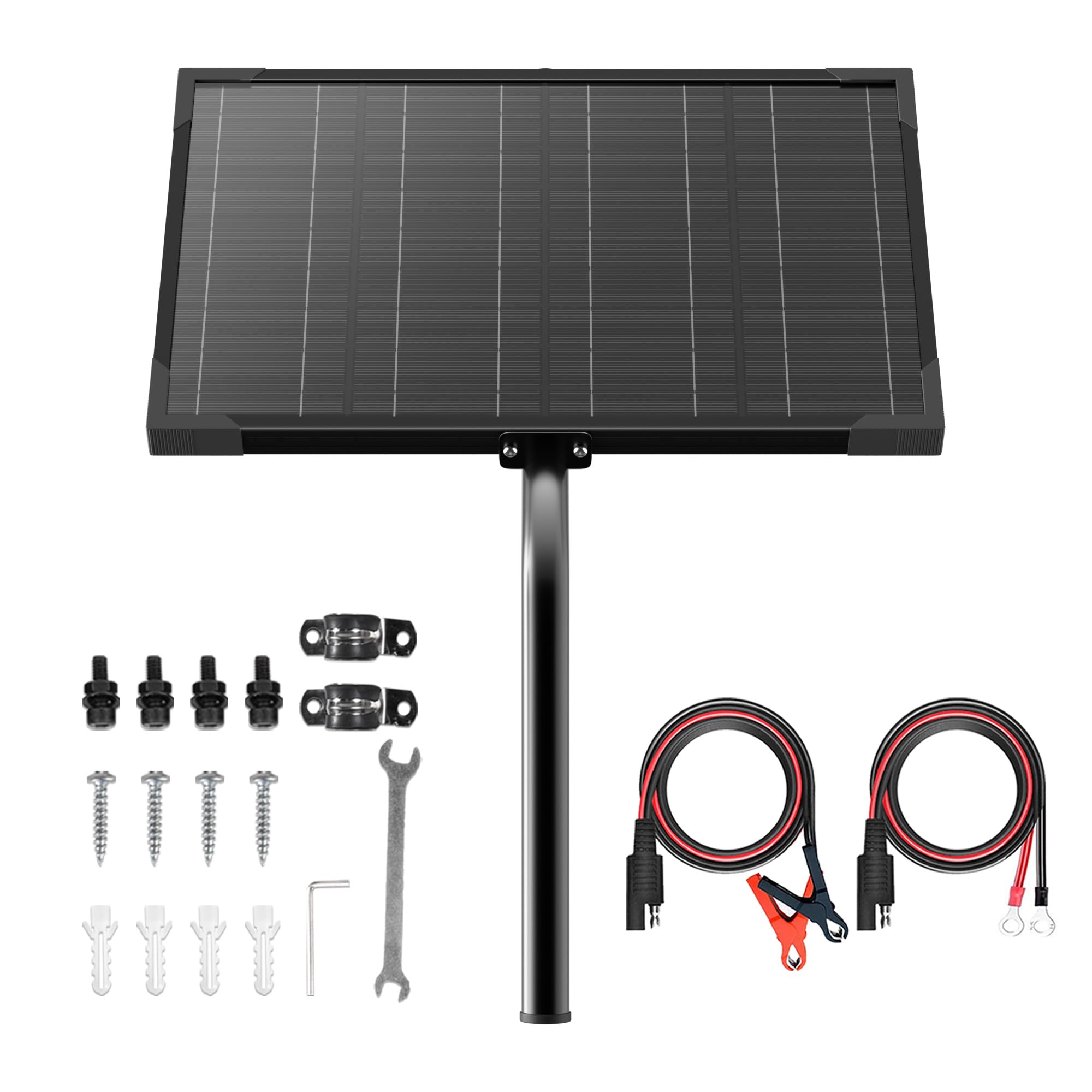 Voltset 10W 12V Solar Battery Charger & Maintainer with Built-in MPPT ...