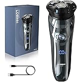Amazon.com: YOHOOLYO Electric Razor for Men Shavers for Men Rotary ...