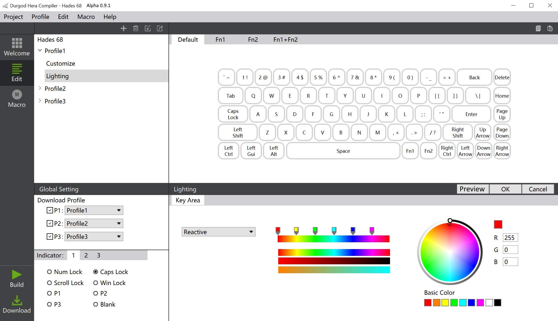 Mua DURGOD HK Venus RGB Mechanical Gaming Keyboard | 60% Layout | USB C ...