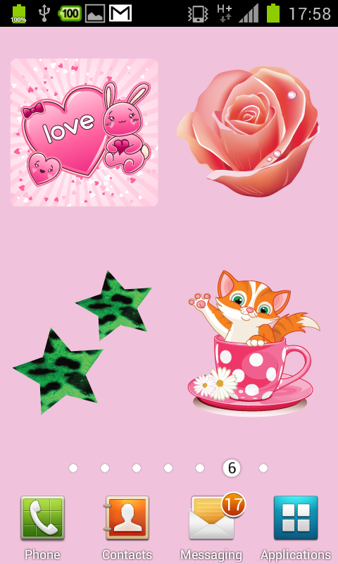100 Cute Girly Stickers: Amazon.com.au: Appstore for Android