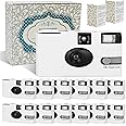 Amazon.com : 12 Pack Disposable Cameras for Wedding Bulk, 35mm White ...