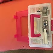 Amazon.com: Creative Options 114-082 Molded Storage Craft Box with Lift ...