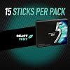 5 GUM React Mint Sugar Free Chewing Gum Bulk, 15 Stick (10 Pack) in ...