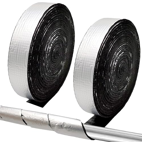 Pipe Insulation Wrap Pipe Foam Insulation Tape Roll with Aluminum Foil ...