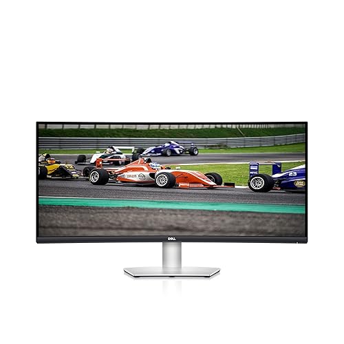 Dell S3422DW Curved Monitor - 34-inch WQHD (3440 x 1440) Display, 1800R ...