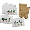 Amazon.com : Sugartown Greetings Succulents & Cactus Notecards Set - 24 ...
