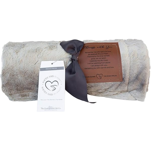 Sympathy Blanket For Loss Of Loved One Memorial Gift To Send For ...