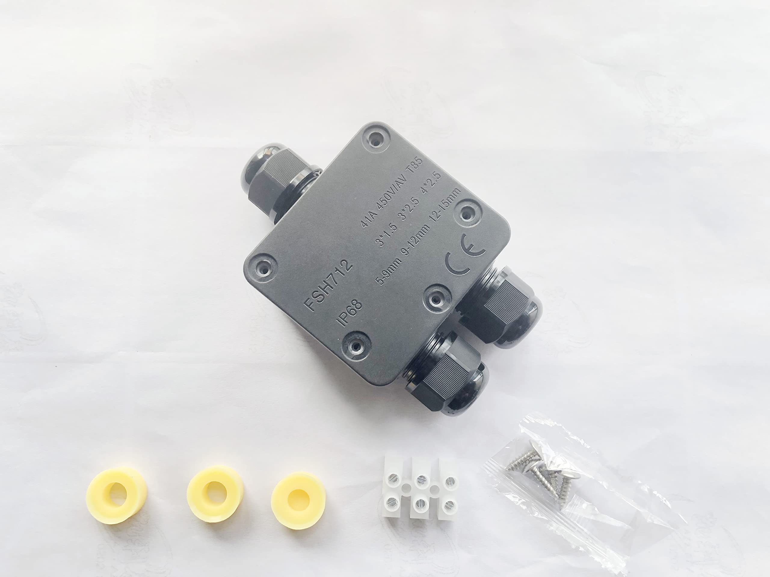 Yaomeli Junction Box Waterproof ,Outdoor Junction Box, Waterproof ...