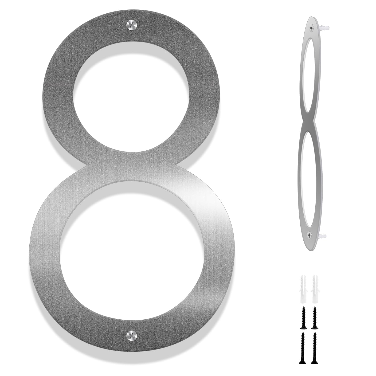 ziyue 12 Inches House Numbers for Outside Modern House Address Numbers ...