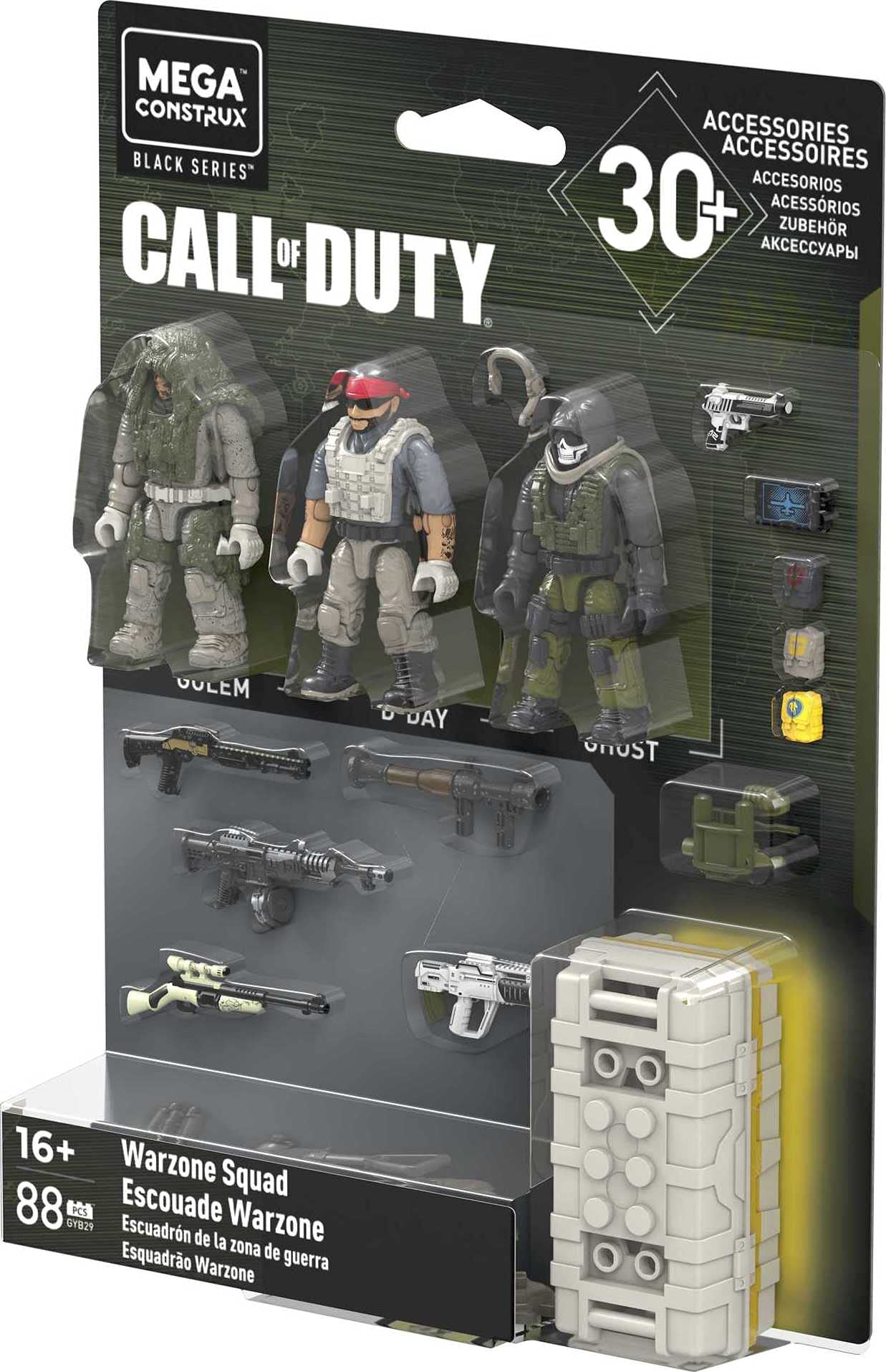 Mua MEGA Call of Duty Warzone Squad Micro Action Figure Construction ...
