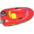 Amazon.com: Swimline Speedboat Inflatable Kids Float, Red, 45"/25"/10 ...