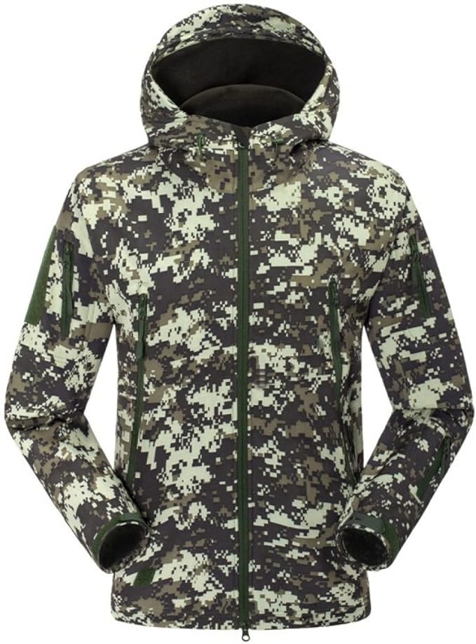 Men 's Single - Layer Soft Shell Fleece Shark Skin Jackets: Amazon.ca ...