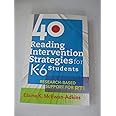 Amazon.com: 40 Reading Intervention Strategies for K-6 Students ...