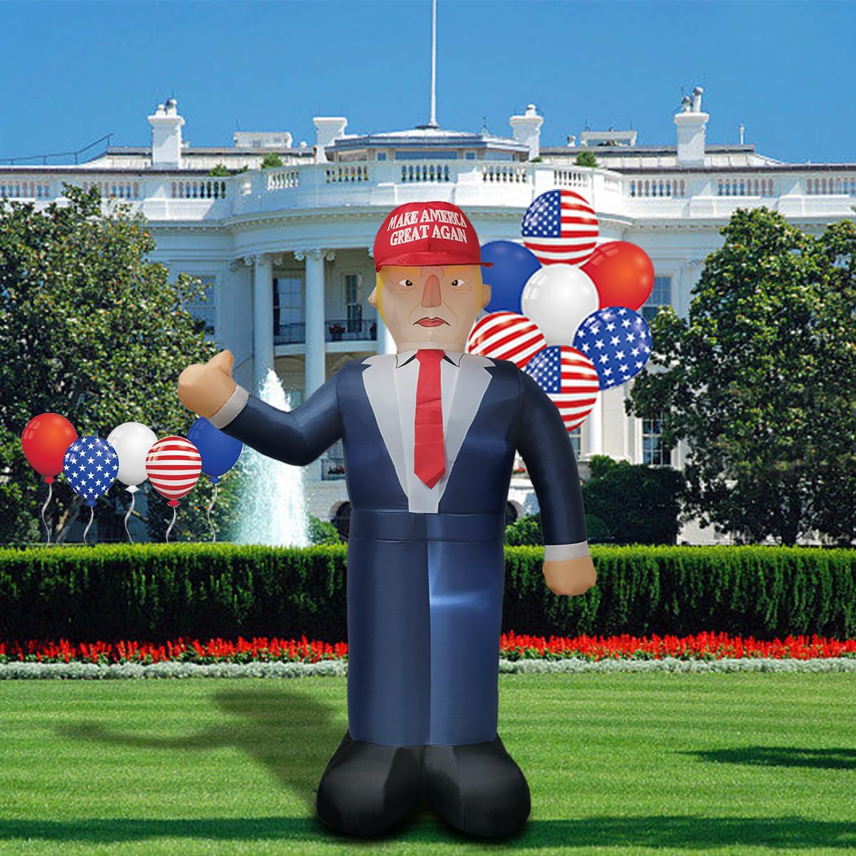 Mr. President Inflatable Trump Outdoor Decorations Independence Day ...