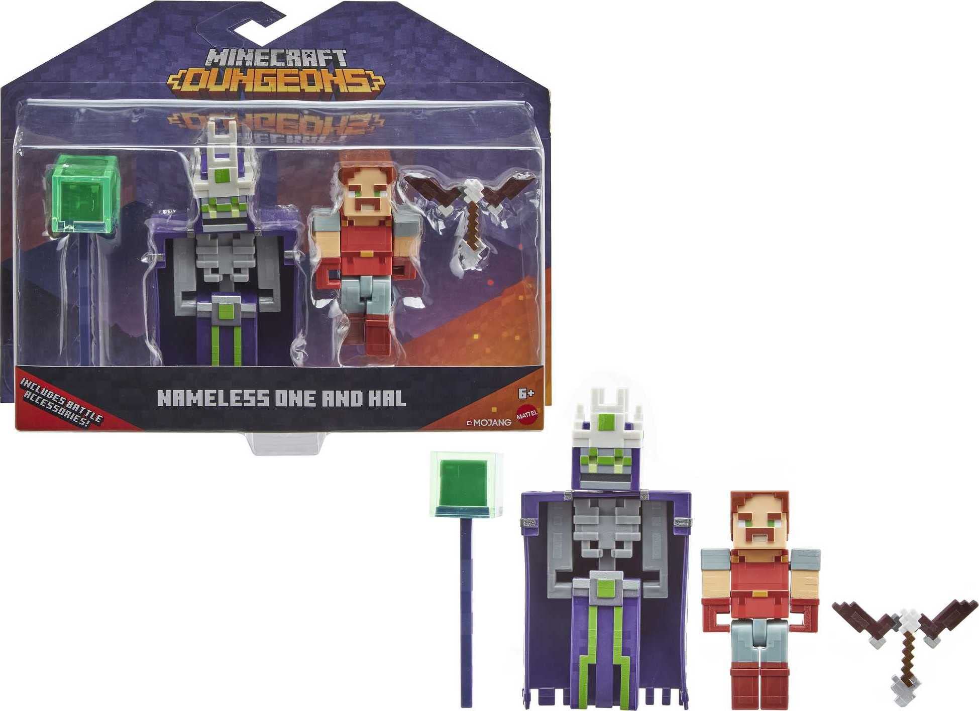 Mua Mattel Minecraft Dungeons 2-Pack of Action Figures with Nameless ...