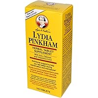 Amazon.com: Lydia Pinkham Herbal Tablet Supplement 150 Tablets (Pack of ...