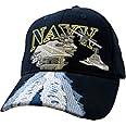 Amazon.com: U.S. Navy Aircraft Carrier Ball Cap,Blue,Standard ...