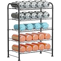 Amazon.com: OYEAL Water Bottle Storage Rack 5 Tier Bottled Water Holder ...