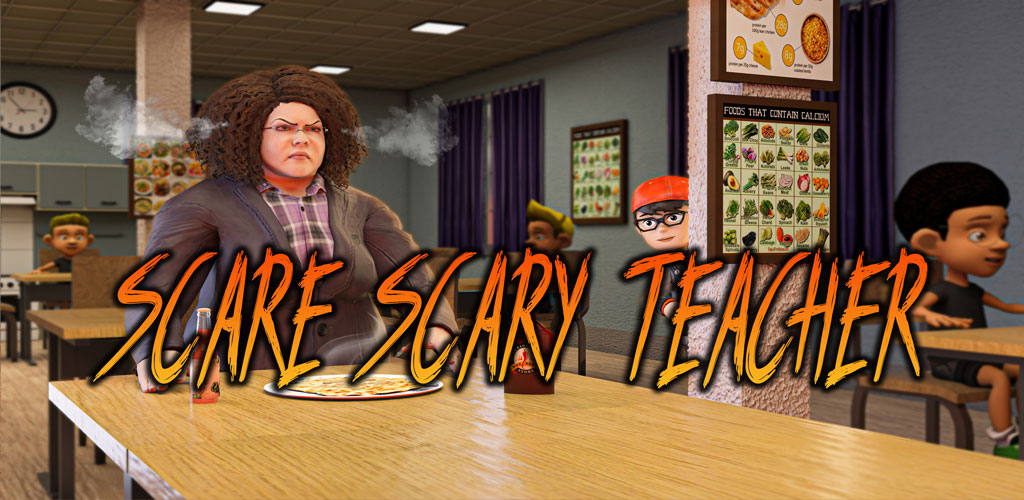 Scare scary teacher 3D - Spooky & Scary Games - Bad teacher 3d Games ...