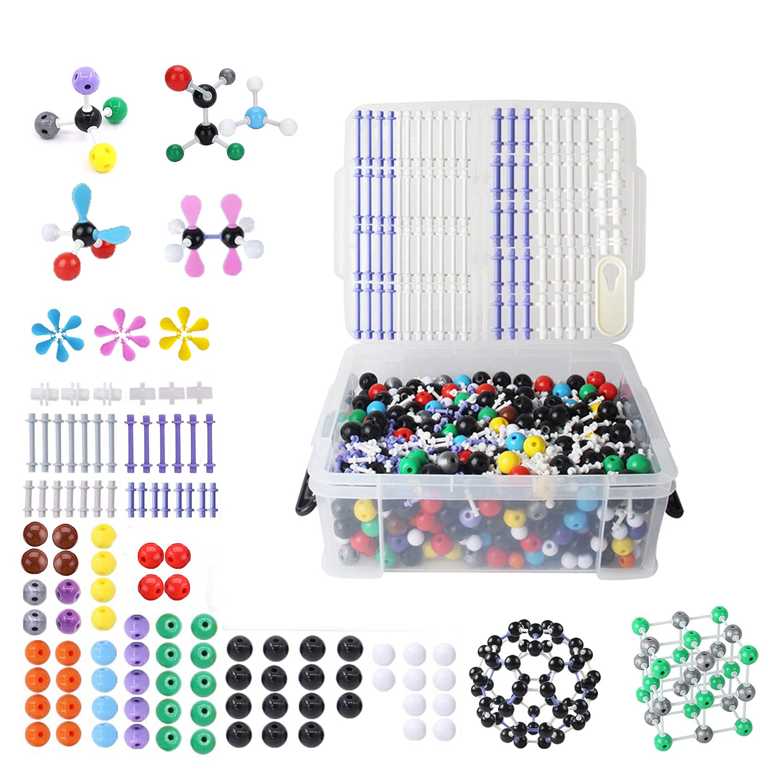 Mua Molecular Model Kit,974 Pcs Molecular and Atomic Model Kit for ...