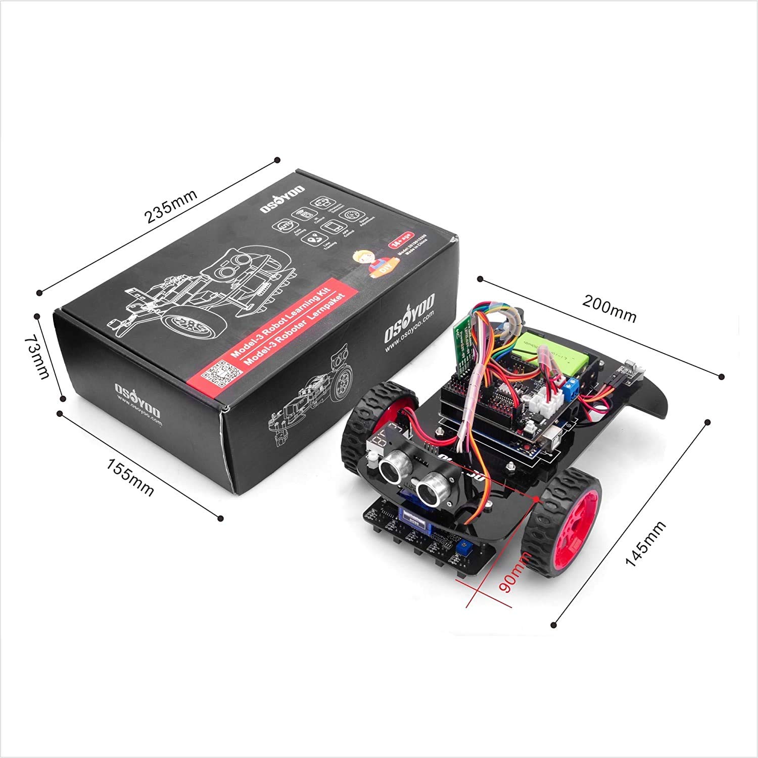Mua OSOYOO Arduino Arduino UNO Model 3 Robot Car DIY Starter Kit Remote ... Mua OSOYOO Arduino Arduino UNO Model 3 Robot Car DIY Starter Kit Remote ...