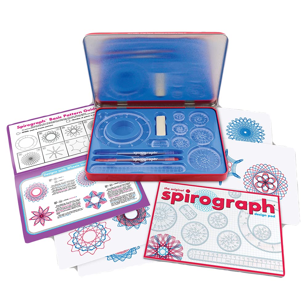 Mua Spirograph Design Set Collectors Tin – Arts and Crafts, Kids Toys ...