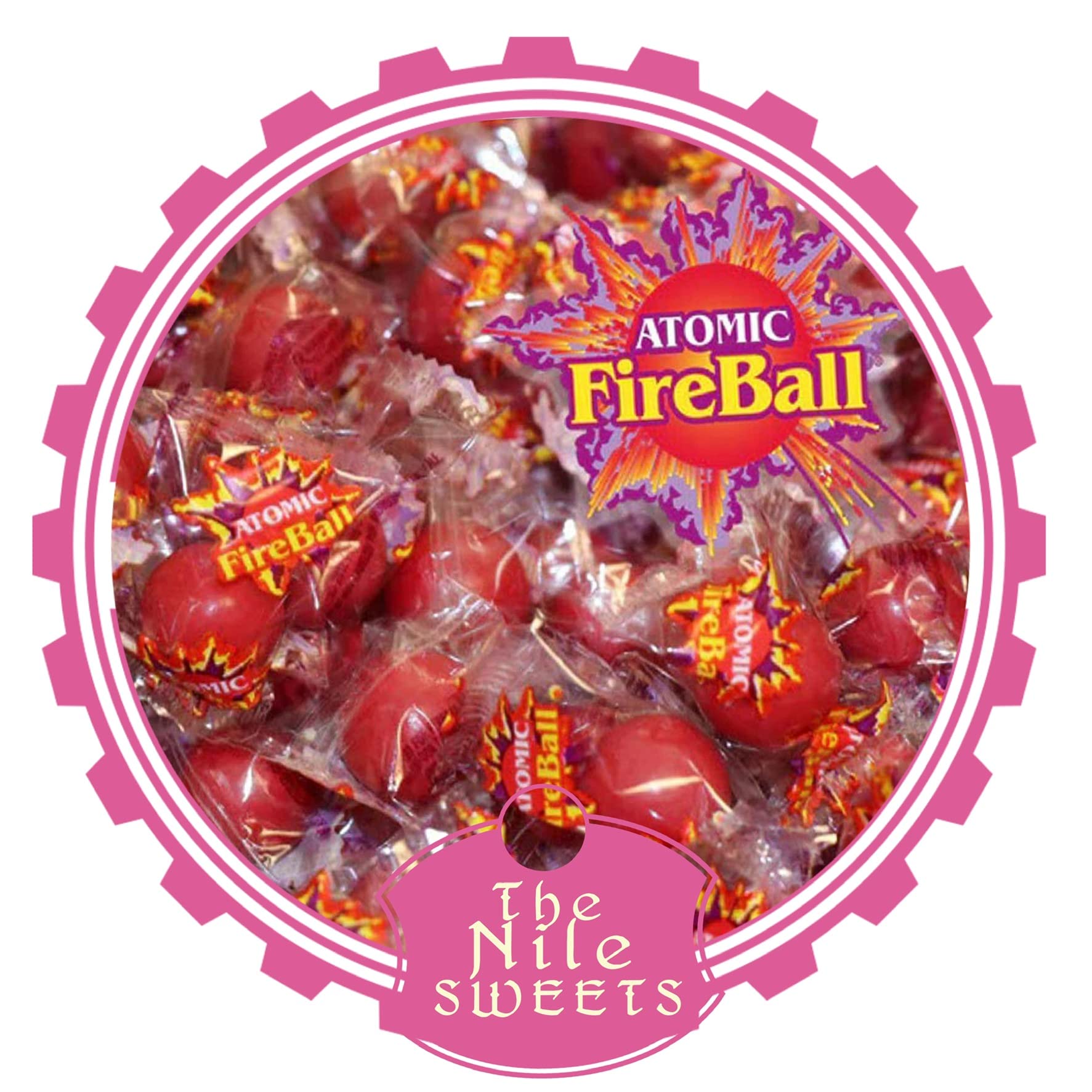 Mua Atomic Fireball Jawbreakers Candy | Individually Wrapped Hot Atomic ...