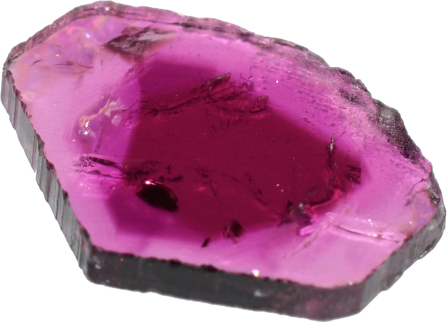 Amazon.com: Pink Tourmaline Madagascar polished gemstone slab 6.88 ...