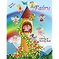 Amazon.com: Fairy Coloring & Activity Book: Cute, Easy, And Educational ...