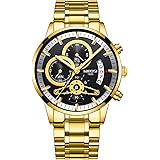 Buy NIBOSI Men's Watches Luxury Fashion Casual Dress Chronograph ...