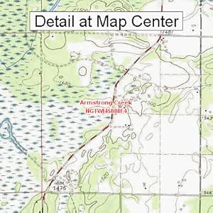 Amazon.com : USGS Topographic Quadrangle Map - Armstrong Creek ...