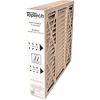 TopTech TT-FM-2020 Ready to Use TechPure TTFM2020 Air Filter 20x20x4 ...