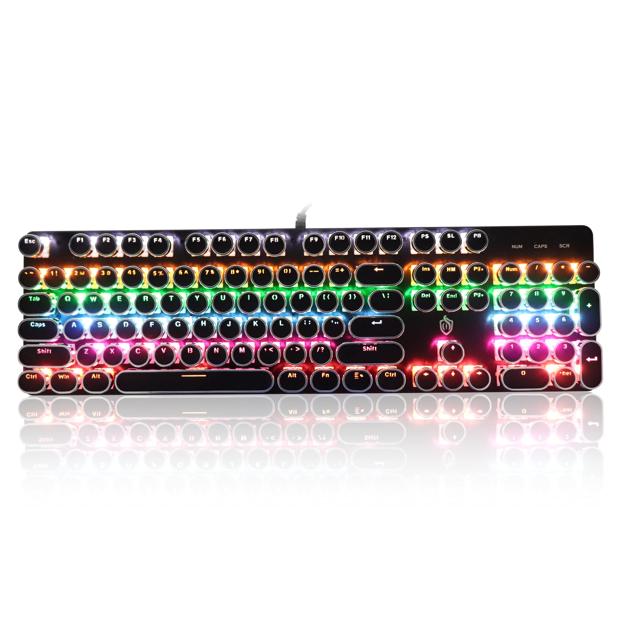 Mua COOLAY Mechanical Gaming Keyboard with 104 Keys Blue Axis USB Wired ...