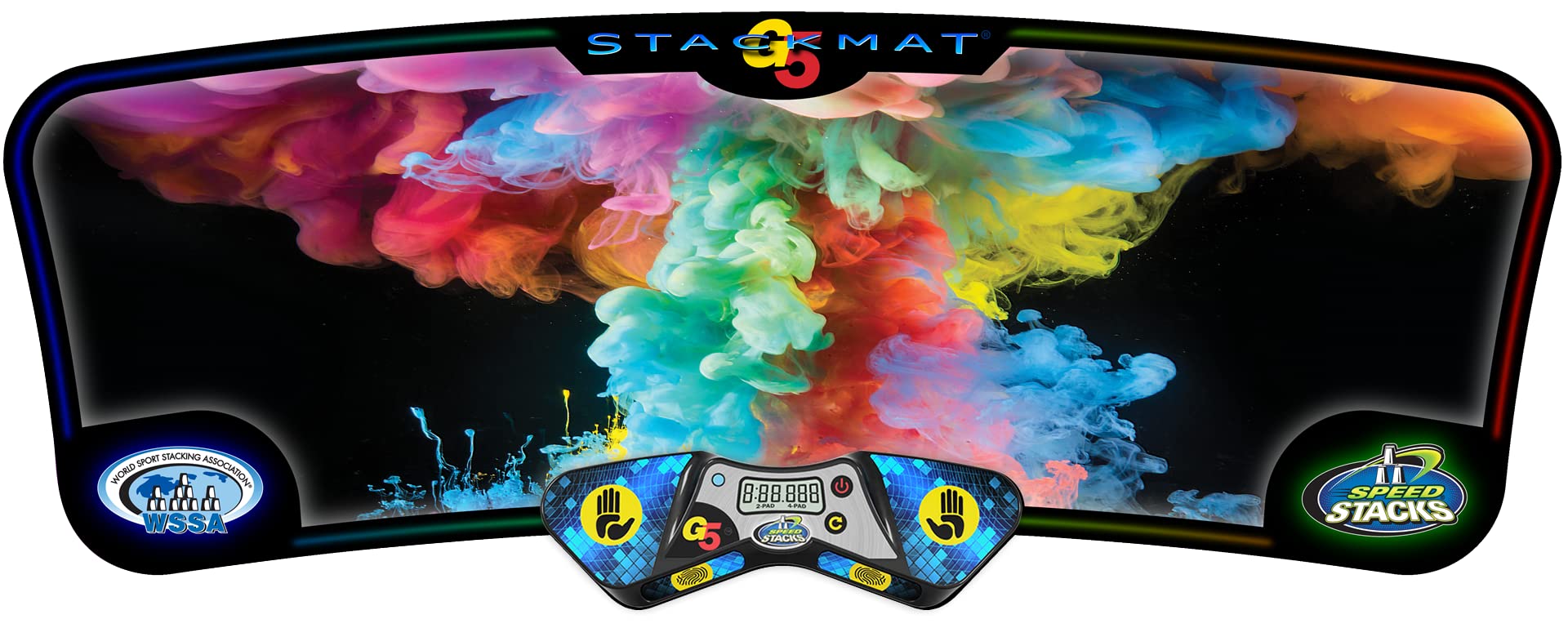 Mua Speed Stacks | G5 Color Run StackMat (Timer and Mat) | Accuracy to 0.001 Seconds, Batteries ...