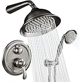 Oil Rubbed Bronze Shower System, Shower Faucet Sets Complete with Wall ...