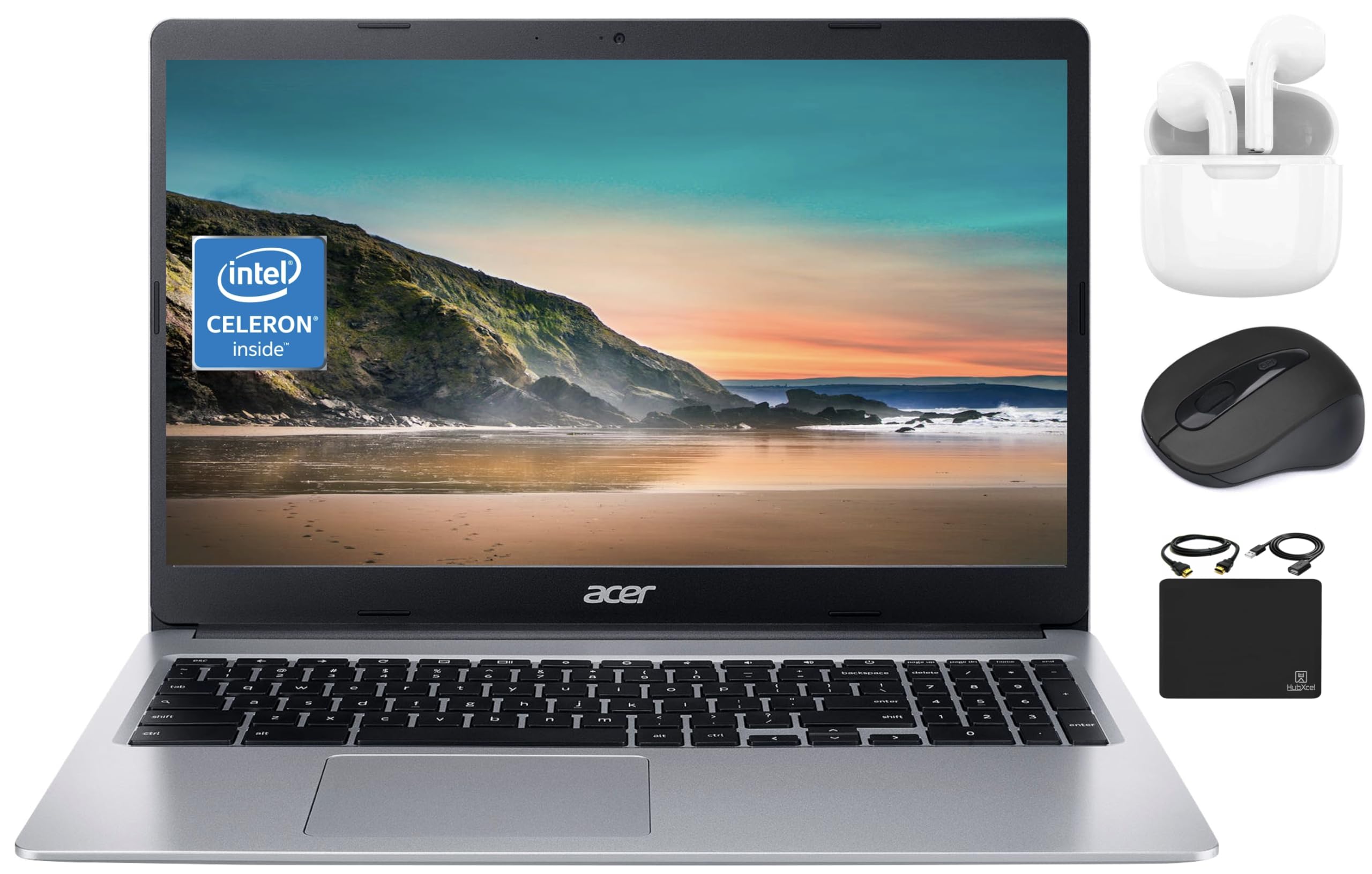 Acer Chromebook 2023 Flagship Laptop Computer Thin Light, 15.6” HD ...