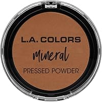 Amazon.com : L.A. COLORS Mineral Pressed Powder, Toffee, 1 Ounce ...
