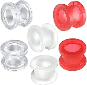 Amazon.com: Cool Ear gauges Double Zero Stretching Starter kit 3 Pairs ...