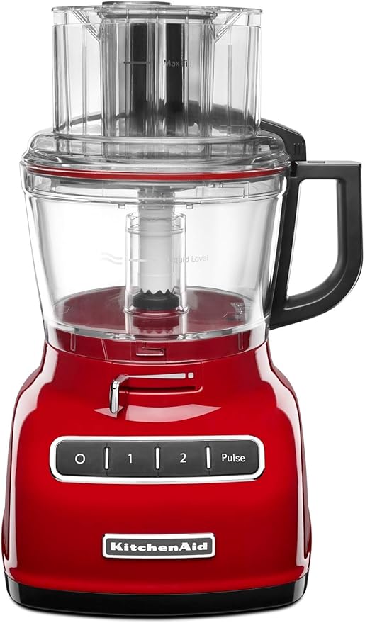 KitchenAid KJA09AV Processador de Alimentos, Empire Red, 2, 1 Litros ...