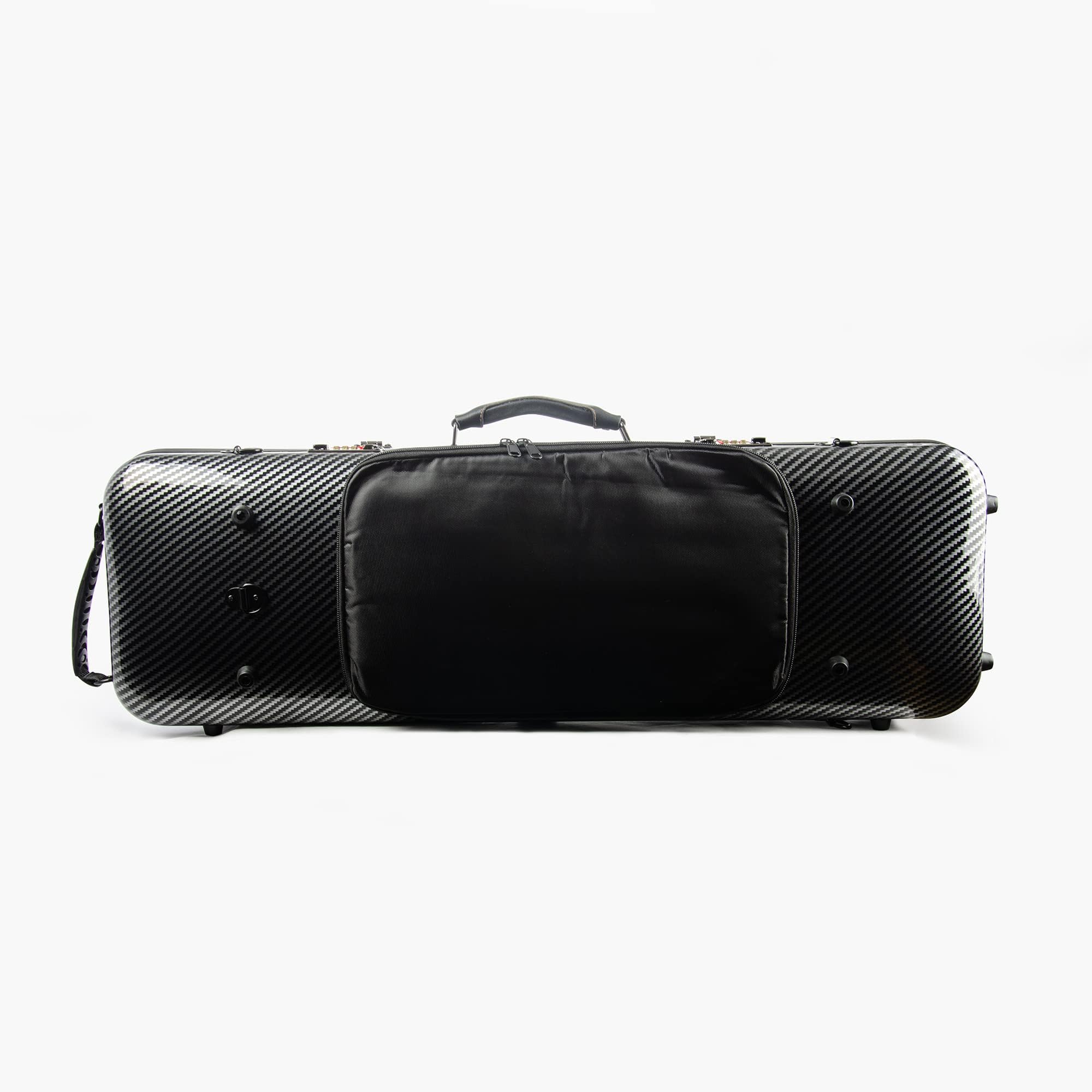 4/4 Full Size Violin Case High-Strength Carbon Fiber Rectangular Violin ...