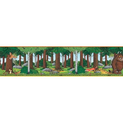 Wall Mural Gruffalo - The Animals Flee From The Mouse Trio, Dimensions ...