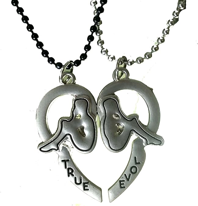 Amazon.com: Modish Look Beautiful True Love Magnetic Couple Lockets ...