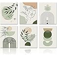 Amazon.com: Dazzlewall Sage Green Boho Wall Decor Poster Minimalist ...