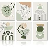 Amazon.com: Dazzlewall Sage Green Boho Wall Decor Poster Modern ...