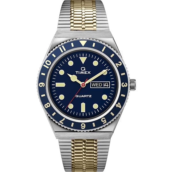 Timex Men's Q Diver 38mm TW2V18400ZV Quartz Watch | Guatemala Digital ...