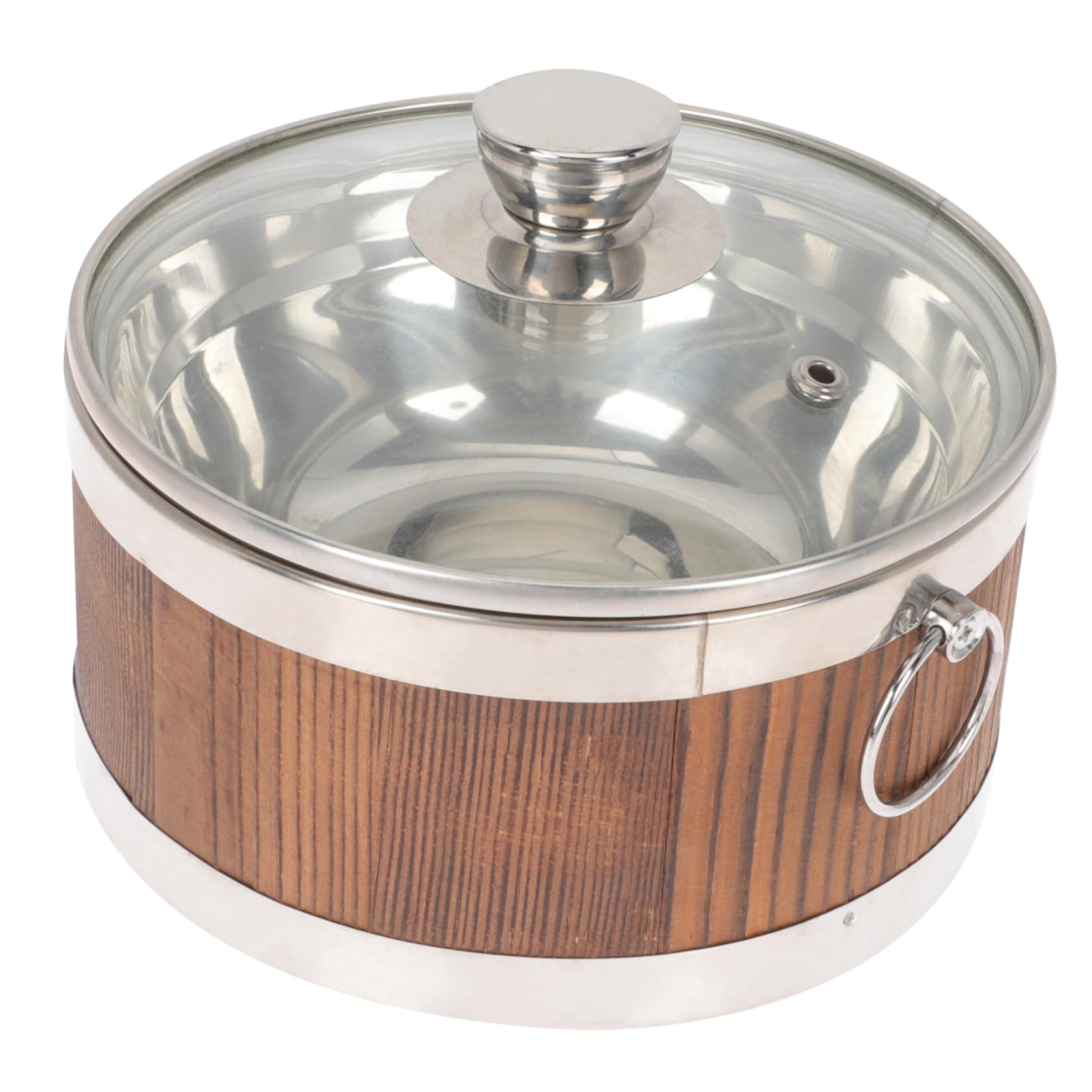 Mua OKUMEYR Wooden Rice Bin with Transparent Lid Japanese Bathtub Rice ...