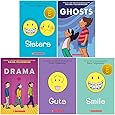 Raina Telgemeier Collection 5 Books Set (Sisters, Drama, Smile, Ghosts ...
